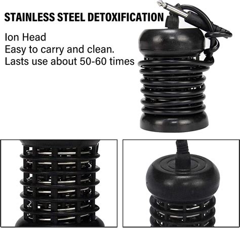 Detox Foot Spa Bath Machine Replacement Ionic Arrays Black 4 Pack