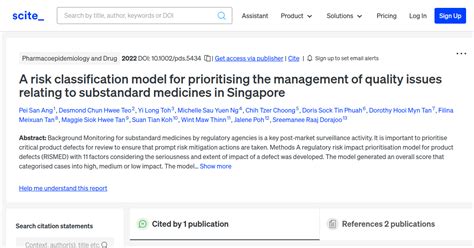 A Risk Classification Model For Prioritising The Management Of Quality Issues Relating To