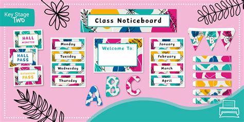 Ks2 Matching Planner Classroom Organisation Display