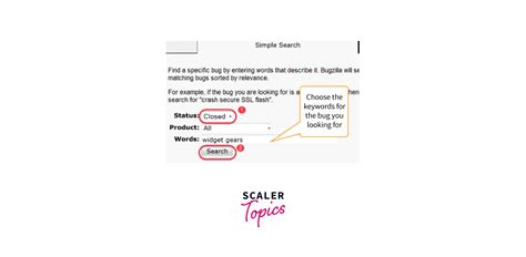 Simple Search Option In Bugzilla Scaler Topics