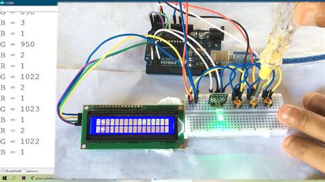 การผสมสีหลอด Led แบบ Rgb ปรับค่าด้วย Vr และ Arduino Youtube