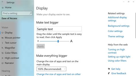 How To Increase Font Size In Windows 10 Make Text Bigger Or Smaller On Windows 10 Lw