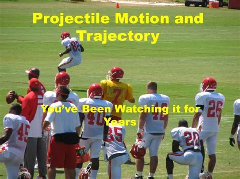 PPT Projectile Motion And Trajectory PowerPoint Presentation Free Download ID 2466923