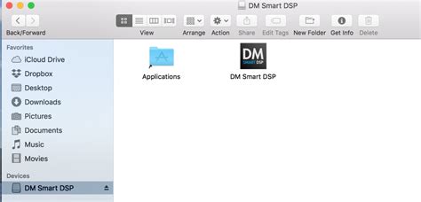 MacOS How To Install The DM Smart DSP Software For DM Processors And