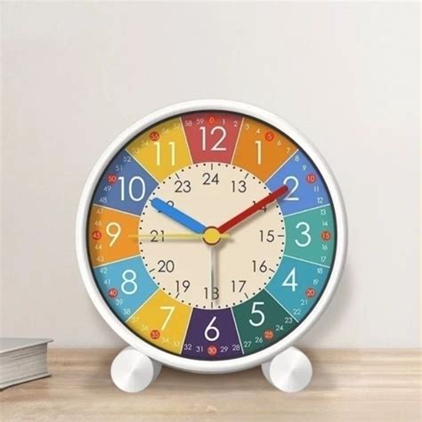 Ng65d Small Alarm Clock Silent Creative Learning Clock Desktop