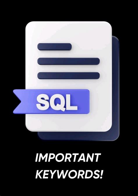 Karishma Bhardwaj On Linkedin Sql Keywords Database Mysql Data