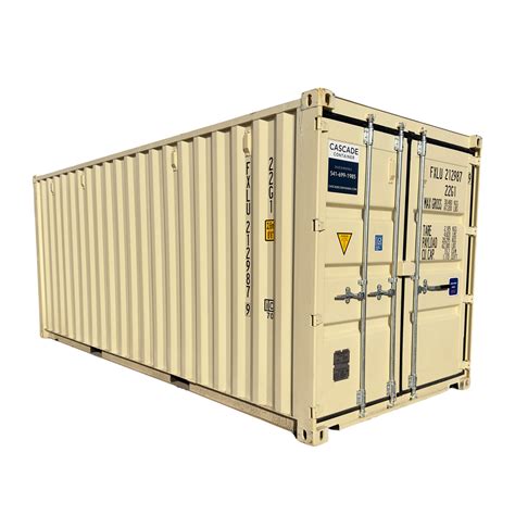 20 Standard One Trip Shipping Container Cascade Container
