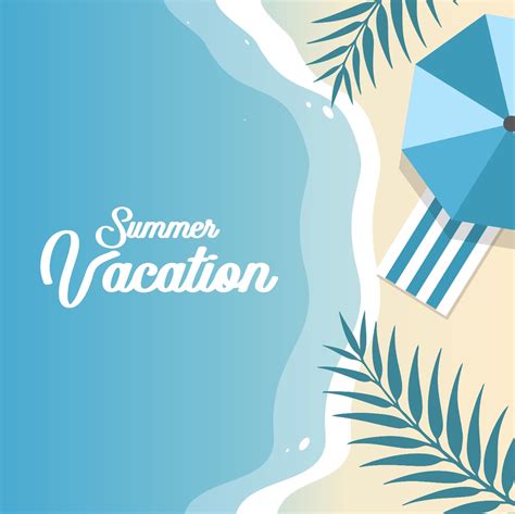 여름 휴가 배경 일러스트 Ai 다운로드 Download Summer Vacation Background Vector 어반브러시