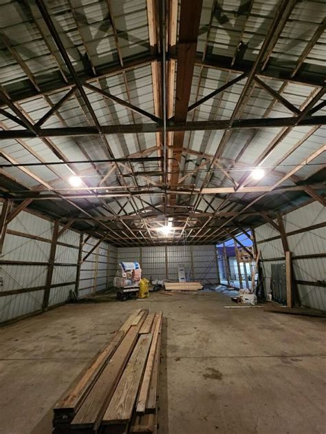 Adding Insulation Sliding Doors And Use Of Knee Braces Hansen Buildings