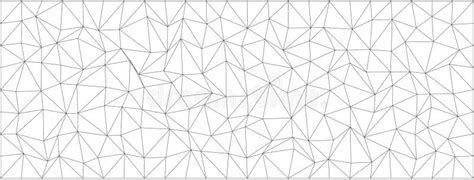 Geometric Abstract Pattern With Triangular Lines In A Chaotic Arrangement For Modern Design And