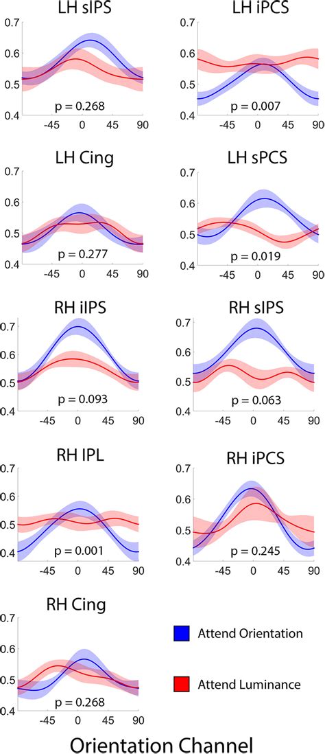 Reconstructed Representations Of Orientation In Frontoparietal Cortex