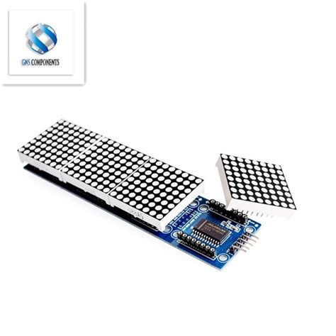 China Low Price Max7219 Dot Matrix Module For Microcontroller 4 In One Display With 5p Line