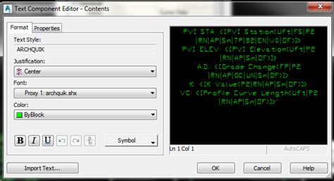 Profile Labels Dont Recognize Text Style In C3d 2017 Autodesk Community