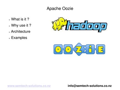 Ppt An Introduction To Apache Oozie Powerpoint Presentation Free