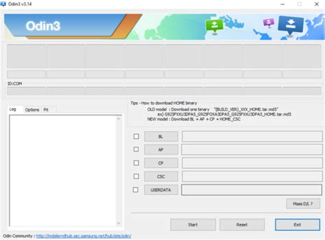 Odin 3 V3 14 4 Latest Version Samsung Downloader