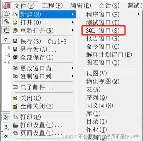 Plsql软件中如何新建oracle Sql代码窗口plsql Sql窗口 Csdn博客