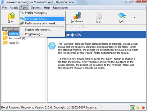 Excel Password Recovery Download Softpedia