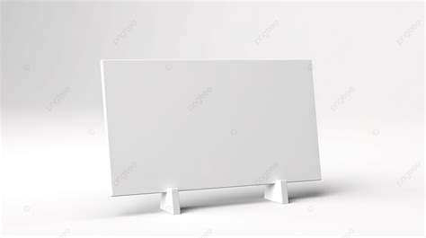 흰색 배경에 빈 가로 테이블 카드 태그의 3d 렌더링 테이블 스탠드 종이 테이블 테이블 카드 배경 일러스트 및 사진 무료 다운로드 Pngtree