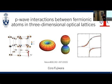 Free Video Strongly Interacting P Wave Fermionic Atoms In Three Dimensional Optical Lattices