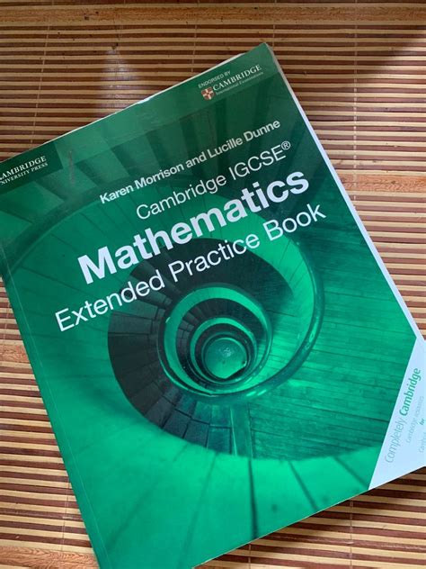 Igcse Cambridge Mathematics Extended Practice Book Hobbies And Toys Books And Magazines Textbooks