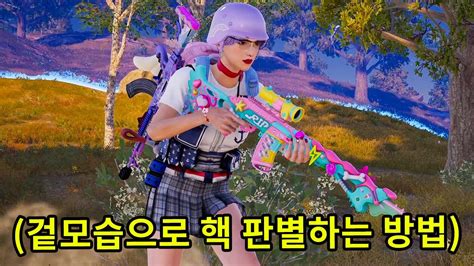 겉모습으로 핵 판별하는 방법 배그 무편집 풀영상 Youtube