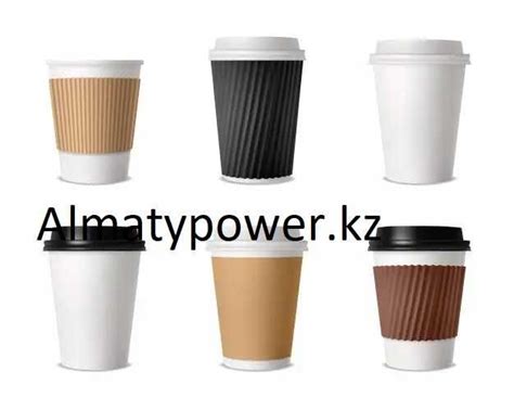 Бумажные стаканы и крышки для кофе и чая 15 тг Ыдыс ас үй бұйымдары Алматы на Olx