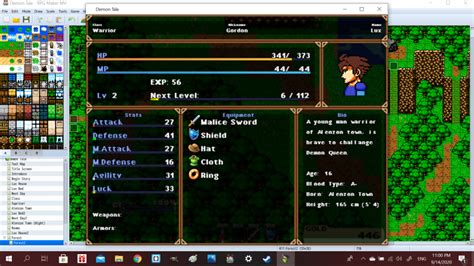 Single Actor Page RPG Maker Forums