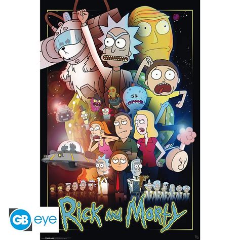 RICK AND MORTY Poster Wars 91 5x61cm