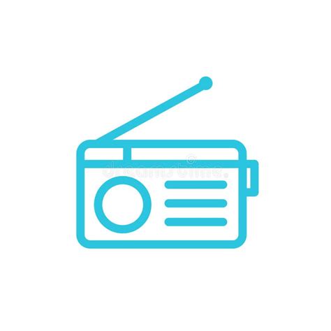 Radio Icon Stock Vector Illustration Of Classic Receiver 306581734