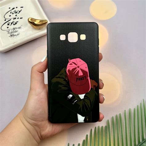 قاب گوشی A7 2015 A700 سامسونگ دور ژله ای طرح برجسته فانتزی مدل پسرونه