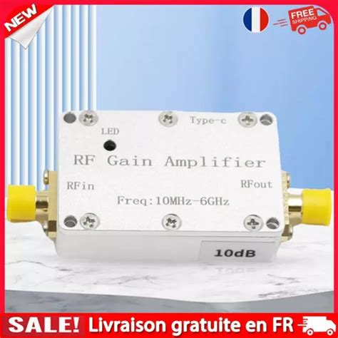 10mhz 6ghz Lna High Flatness Receiver Amplifier Rf Drive Signal Receiver Eur 14 80 Picclick Fr