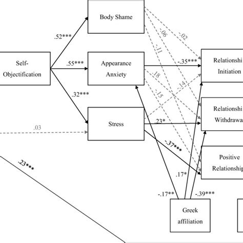 Hypothesized Model Linking Interpersonal Sexual Objectification Download Scientific Diagram