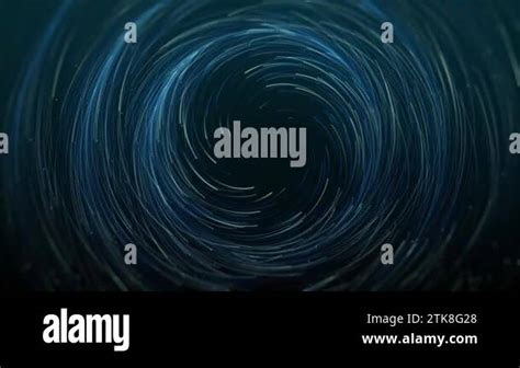 Concentric Circles Of Spinning Particles 4k Animation Of Abstract