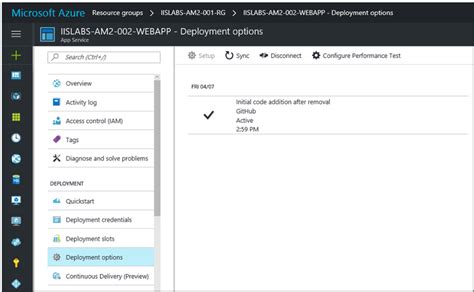 Deploy Github Source Code Repositories To An Azure App Service The
