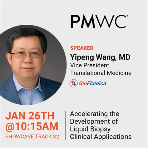 Today Yipeng Wang Md Will Speak In Showcase Track S2 “accelerating