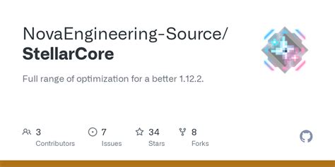 Issues · Novaengineering Sourcestellarcore · Github