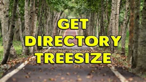 Get Directory Tree Size Using Powershell Recursive Rpowershell