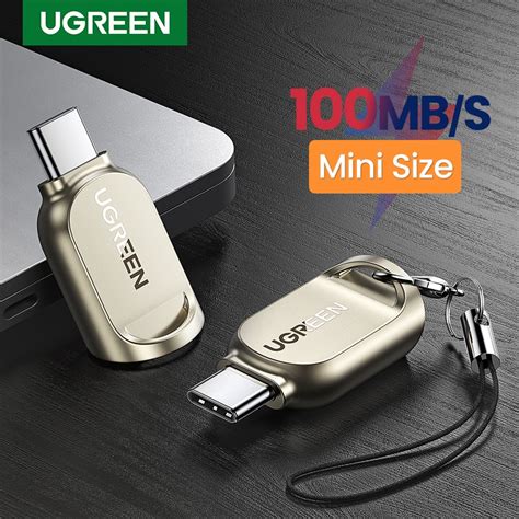 UGREEN USB C Card Reader TF Micro SD Adapter Type C OTG Memory Card