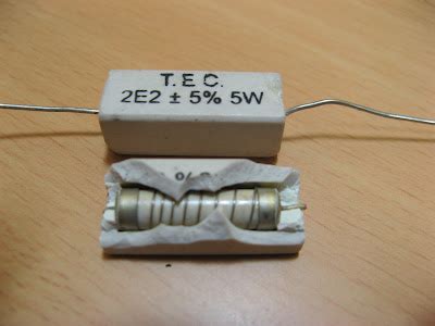 Inside A Power Resistor