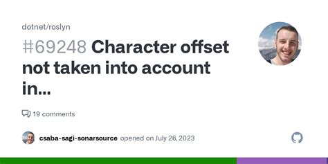 Character Offset Not Taken Into Account In Location GetMappedLineSpan Issue Dotnet