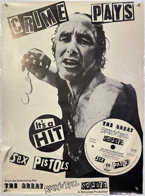 Lot 647 The Sex Pistols Original No One Is