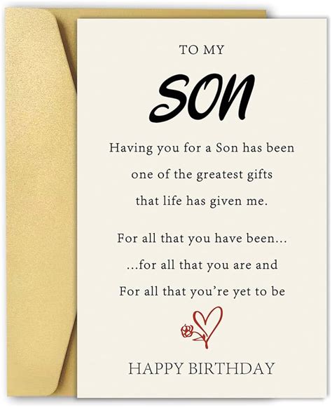 Happy Birthday Son Poem From Mom