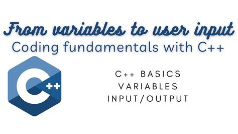 C Inputoutput And Variables Youtube
