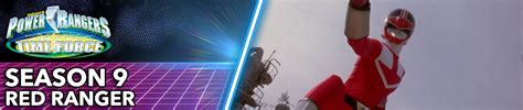 Time Force Red Ranger Banner Morphin Legacy