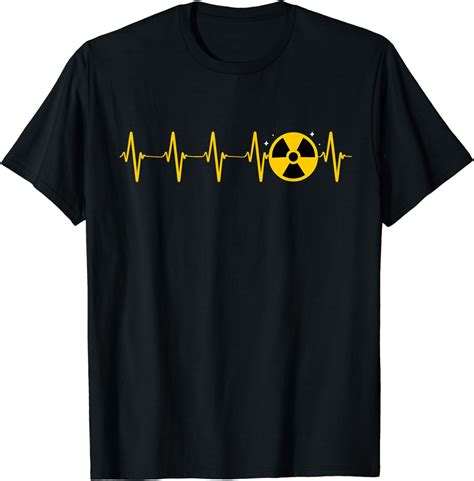 Radiology Heartbeat EKG Heart Rate Rad Tech Radiographer T Shirt