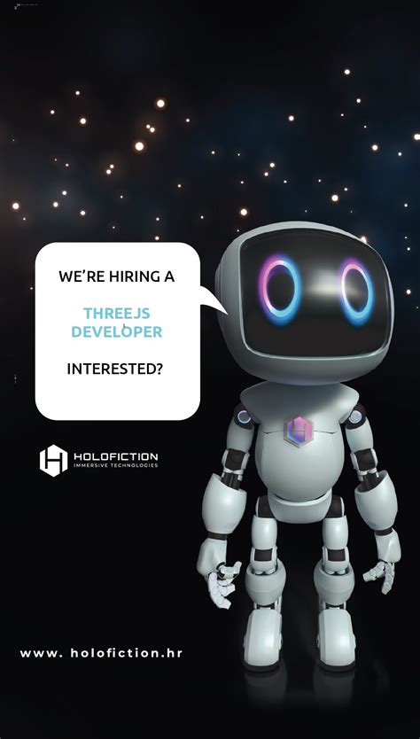 Threejs Hiring Webdeveloper Javascript Holofiction Filip Šarić