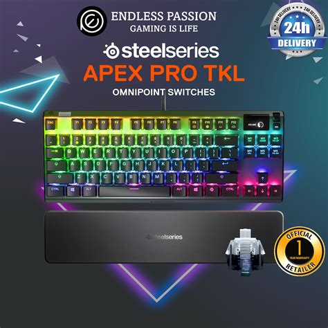 【ブランド】 Steelseries Apex Pro Tkl Gaming Keyboard れなし Id