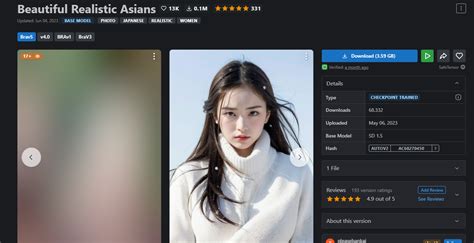 stable diffusion图片分享和模型推荐好用的模型有哪些呢 Tian Feng 人工智能博客 Tian Feng 人工智能博客