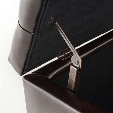 Soft Pressure Hinges Ottomanbutton Tufting Design Bedroomliving