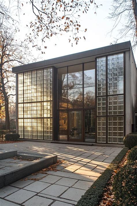 57 Glass Block Facade Houses That Redefine Modern Style